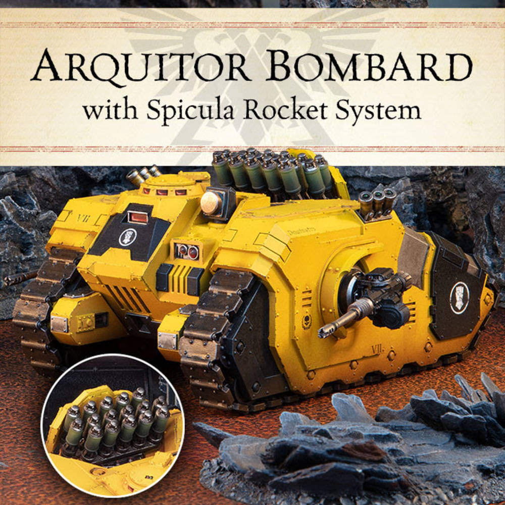 Forge World Pre Orders : Legion Arquitor Bombard | War of Sigmar ...