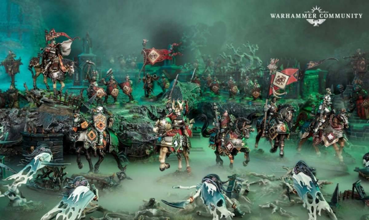Freeguild Cavalier Sprue is awesome :D | War of Sigmar : Warhammer ...