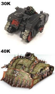 Plagueburst Crawler to Arquitor Bombard : r/Warhammer30k